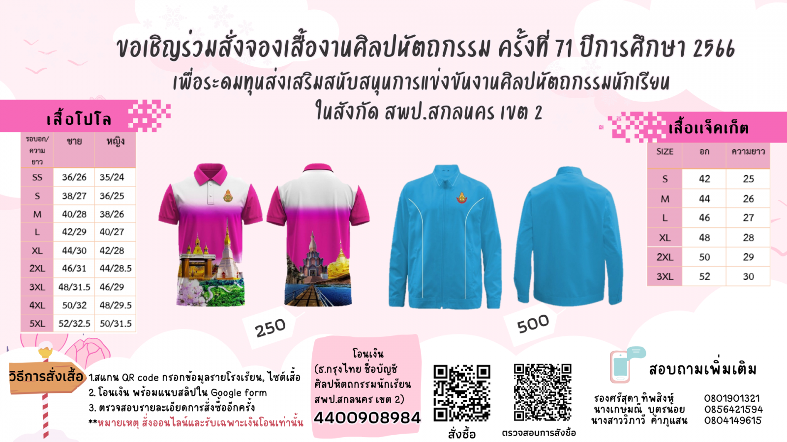 งานศิลปหัตถกรรมนักเรียนระดับเขตพื้นที่การศึกษา สพป.สกลนคร เขต 2 ครั้งที่ 71 ปีการศึกษา 2566